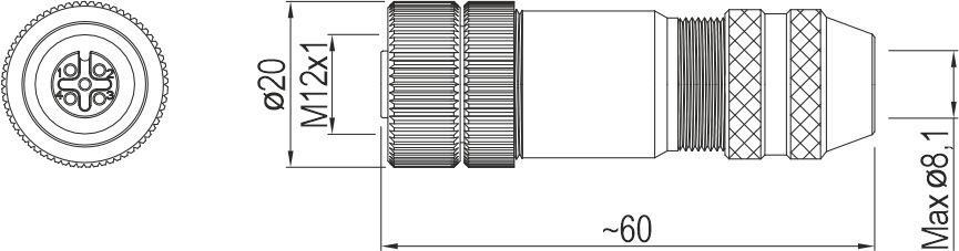 Круглые разъемы M8 и M12 | Общепромышленные и интерфейсные разъемы KIPPRIBOR